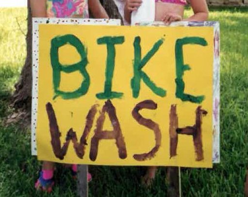 Fun and (nearly) free: Summer bike wash – Ms. Marcia's Mom-ologues